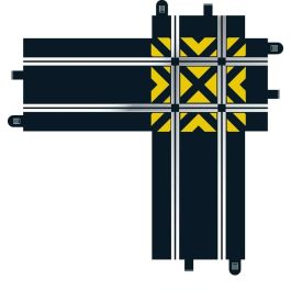 Scalextric - 8210 Straight Crossover Track - 90 Degrees