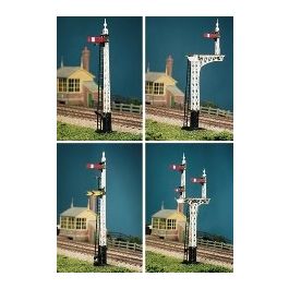 Ratio Plastic Models - 486 LNER Lattice Post Signals - HO/ OO Scale